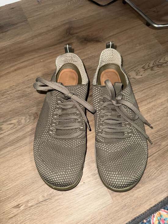 Clarks | Shoes | Clarks Mens Triken Run Sage Green Knit Trigenic ...